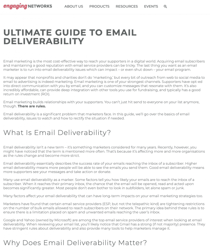 The Complete Marketing Automation Package - Engaging Networks