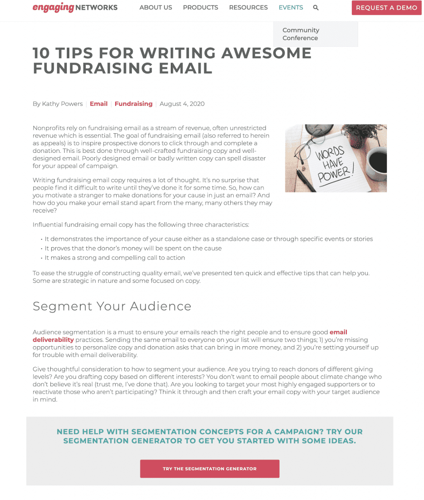 The Complete Marketing Automation Package - Engaging Networks