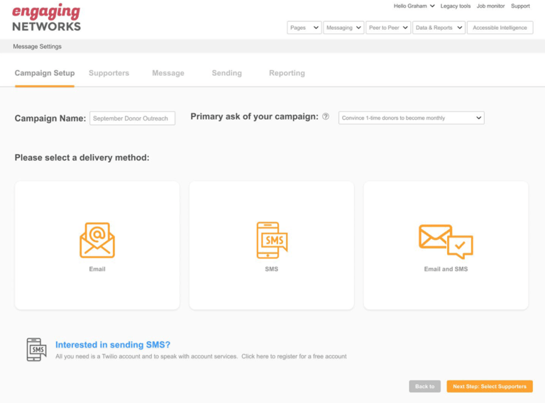 Messaging solutions from Texting to Email Marketing Automation